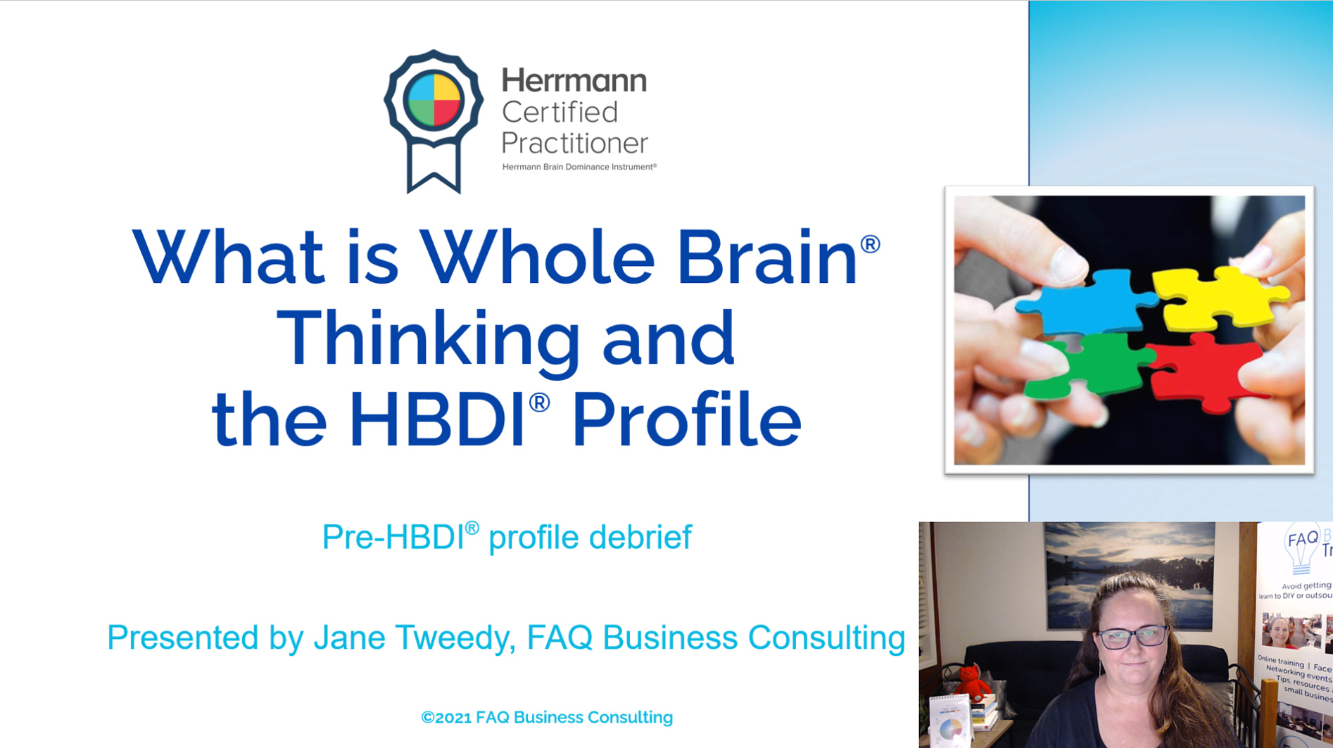 What Is Whole Brain Thinking And HBDI FAQ Business Consulting FA