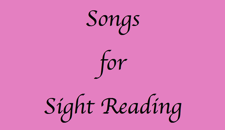 Songs For Sight Reading Music Theory In Song And Rhyme